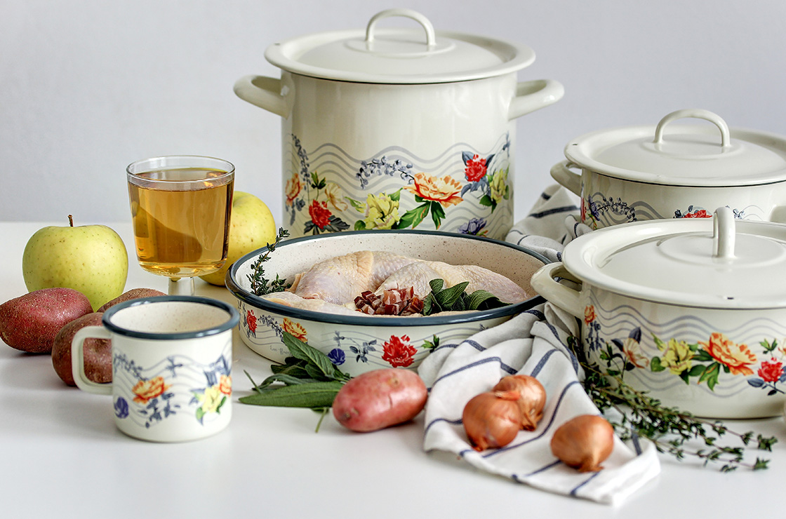 Metalac Cookware - Cooking and Braising