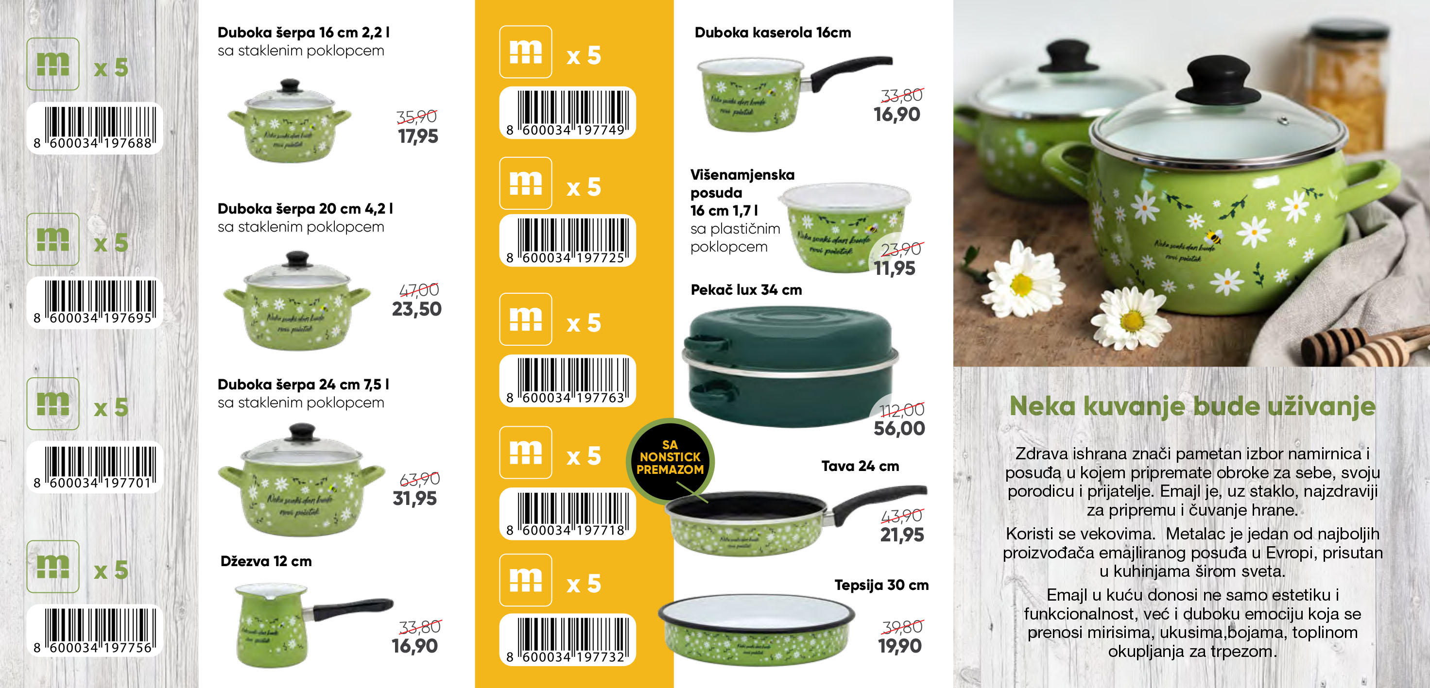 Metalac Posuđe - Aktuelne akcije