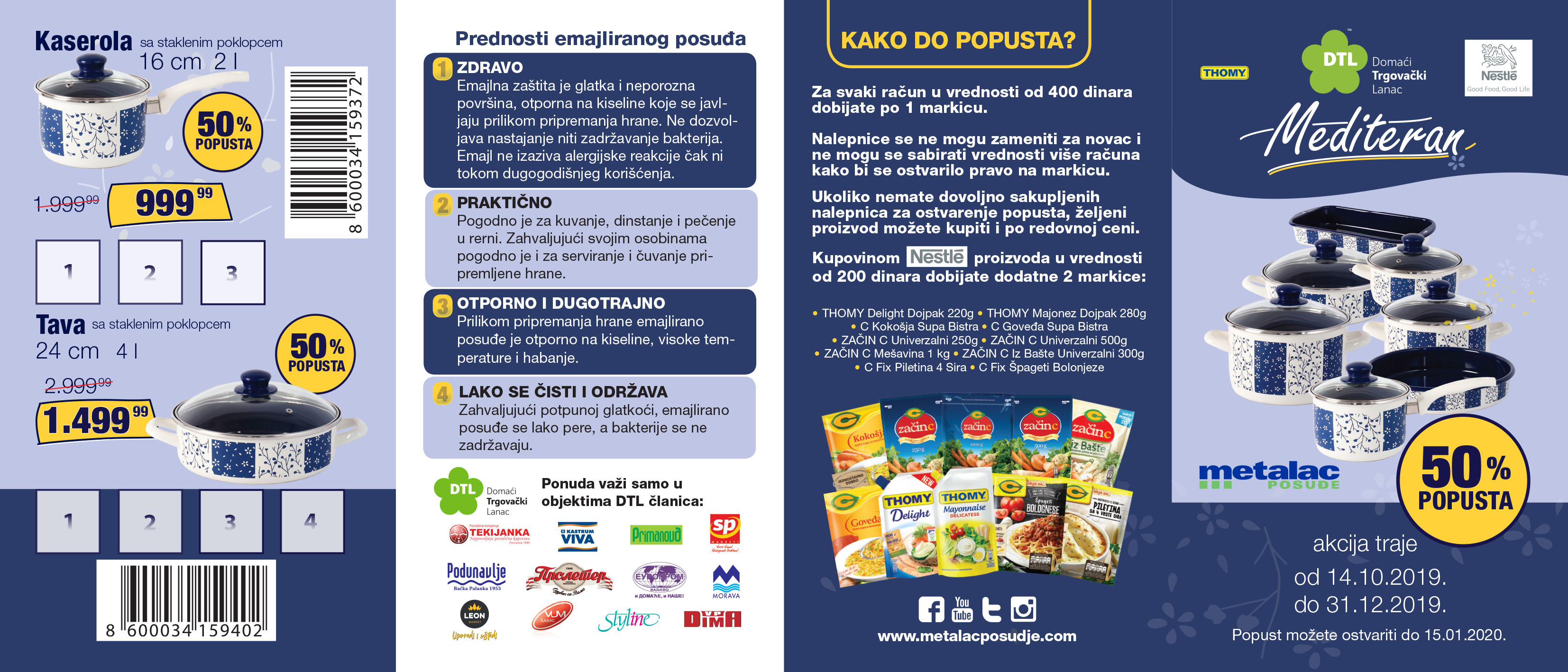 Metalac Posudje - Aktuelne akcije